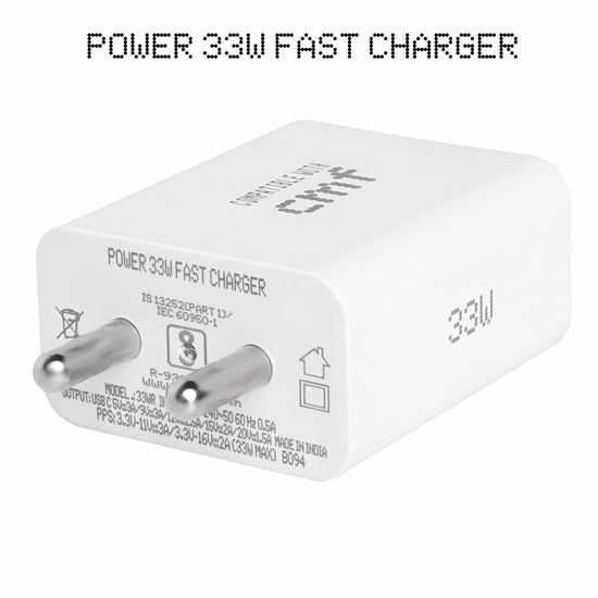 Nothing Original 33W Type-C CMF Charger Adapter for CMF Phone 1, Nothi ...